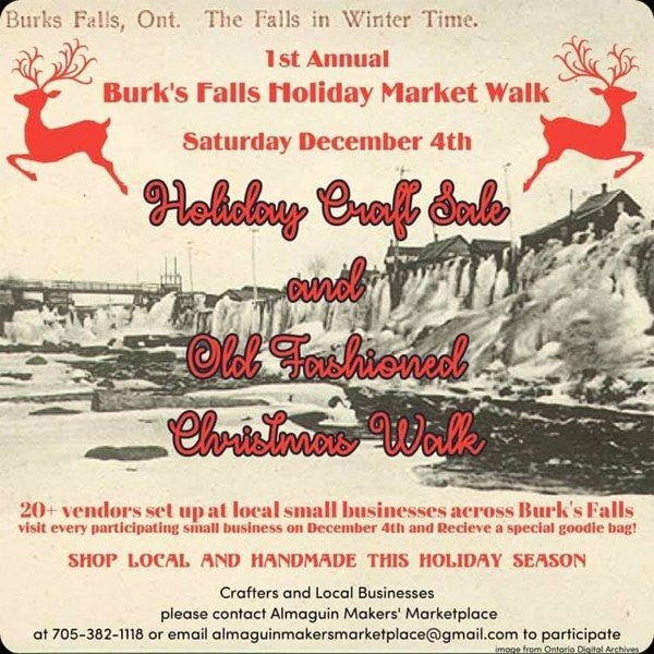 Burk's Falls Holiday Craft Sale - The Great Canadian Wilderness