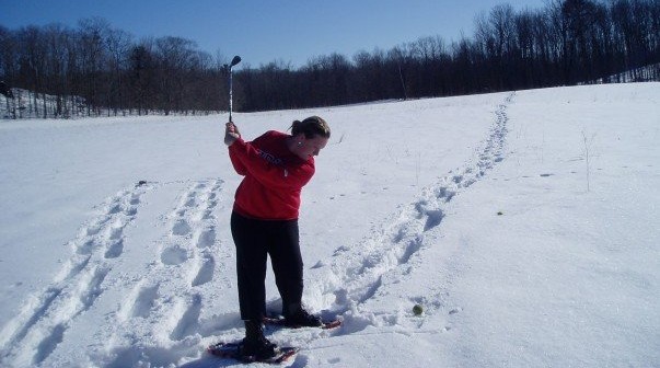 Snow Golf in Muskoka - The Great Canadian Wilderness