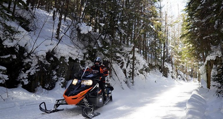 Snowmobile Touring in the Great Canadian Wilderness - The Big Loop
