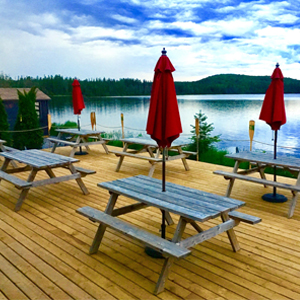 Broken Paddle Patio - The Great Canadian Wilderness