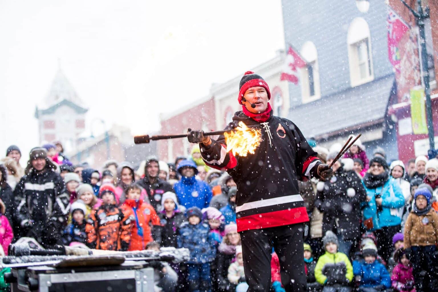 The Fire & Ice Festival Returns to Bracebridge, Ontario!