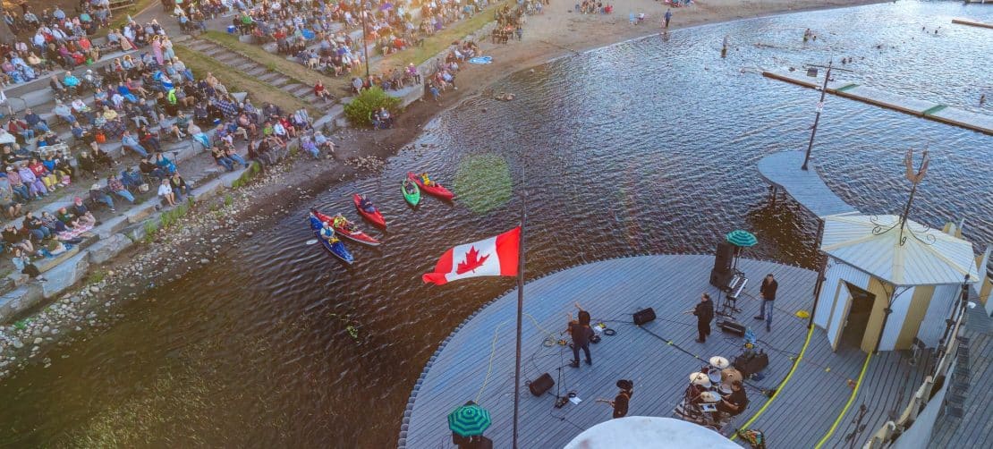 Lawn Chairs at the Ready: Music on the Barge Returns to Gull Lake for ...